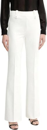 Liu Jo Femme, Pantalons, Beige, Taille: 38 FR Smart Flared Pantalons