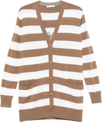 Max Mara Femme, Pulls, Multicolore, Taille: 40 FR Fiemme Cardigan