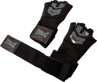 Everlast Prospect Quick Wraps, Größe S, M, Schwarz / Grau