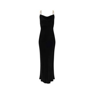 Cult Gaia Robe Macelyn en Soie - Femme - Robes - Noir - Taille: 36 FR