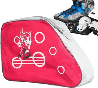 Generico Schlittschuhe - 35,6 cm (14 Zoll), Schultertasche aus Oxford-Stoff: verstellbare, gepolsterte Tasche f&uuml;r 1 Paar Schlittschuhe und Helme, garantiert ei