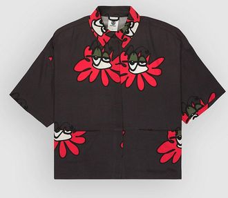 Element Boxy Front Pocket Hemd poppies