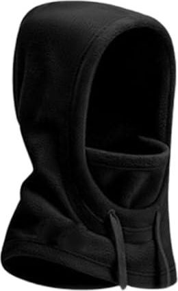 Generic Couvre-visage pour lhiver | Cache-cou &agrave; capuche | Masque thermique - Pour cyclisme, randonn&eacute;e, course &agrave; pied, ski, moto, snowboard, escalade, Noir