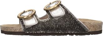 Maliparmi Maliparmi, Femme, Chaussures, Multicolore, Taille: 40 EU Mules en tissu et perles