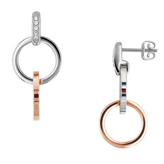 Tommy Hilfiger Jewelry Ohrh&auml;nger f&uuml;r Damen aus Edelstahl mit Kristallen - 2780084