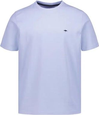 Fynch-Hatton Fynch-Hatton Herren T-Shirt blau Baumwoll-Piqu&eacute;