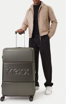 Mexx Gro&szlig;er Koffer CEO-MEXX-037-L-SILVER Silberfarben