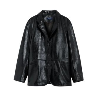 SOEUR Soeur - Luciano Leather Jacket - Femme - Vestes - Noir - Taille: 36 FR