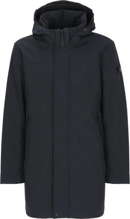 Peuterey Kapuzenmantel mit Wattierung - - Coats - Herren - Blau - S