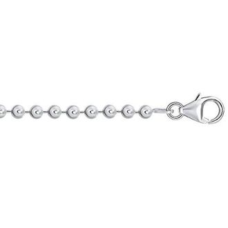 Nahla Jewels Collier à billes - Argent sterling 925, bijoux en argent - 60171096