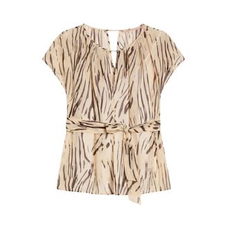 Pennyblack Femme, Blouses et Chemises, Beige, Taille: 46 FR Pbpbacio Shirt