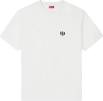 Kenzo Homme, Tops, Beige, Taille: 2XL T-shirt Wild Tiger