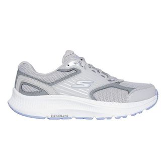 Skechers Go Run Consistent 2.0 Advantage Sneaker f&uuml;r Damen, Leder (Grau/Lavendel)