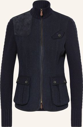 Habsburg Habsburg Trachtenjacke Cleo Im Materialmix blau