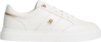 Tommy Hilfiger Baskets basses unies en cuir