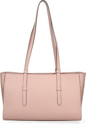 Gave Lux Sac à bandoulière pour femme en cuir véritable Made in Italy 36 x 22 x 13 cm, Rose antique, Taille unique