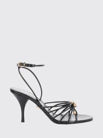 Versace Sandalen Mit Absatz Damen Farbe Schwarz