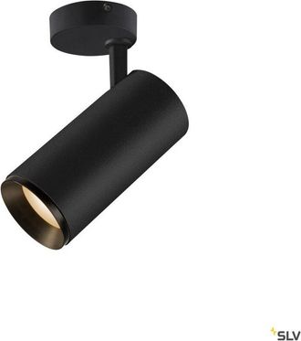 SLV Plafonnier int&eacute;rieur led numinos l noir/noir led 28 w 1004579