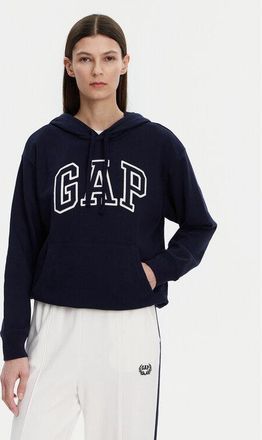 GAP Sweatshirt 870537-05 Dunkelblau Relaxed Fit