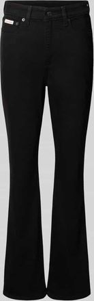 Calvin Klein Jeans Skinny Fit Bootcut Jeans aus Baumwoll-Mix