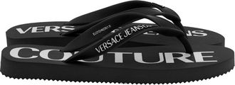 Versace Jeans Couture Femme, Chaussures, Noir, Taille: 35 EU Flip Flop