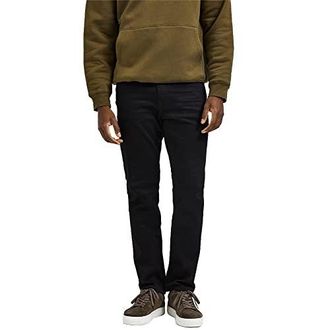 Selected SLH196-STRAIGHTSCOTT 24001 Black W Noos, Jeans pour des Hommes, Black Denim, 31/32