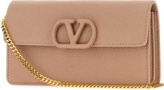 Valentino Garavani Wallet on Chain - Pink
