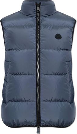 Moncler Homme, Vestes, Bleu, Taille: 3XL Gabas Puffer Vest