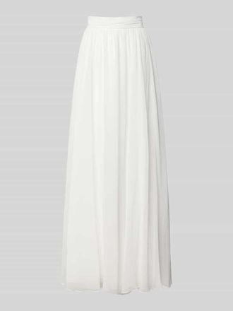Luxuar Maxirock aus Chiffon mit Rei&szlig;verschluss