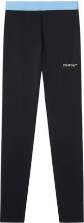Off-white legging &agrave; design colour block - Noir