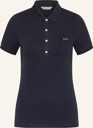 GANT Jersey-Poloshirt blau
