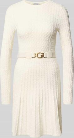 Guess Knielanges Kleid mit Tailleng&uuml;rtel