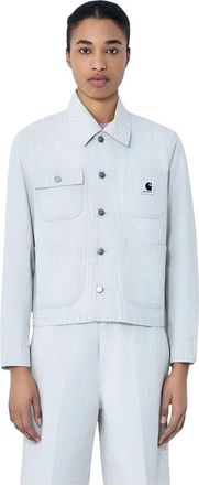 Carhartt Work in Progress Femme, Vestes, Blanc, Taille: 38 FR Vestes