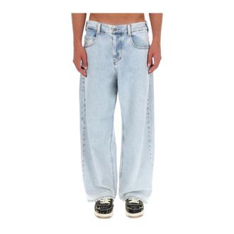 Diesel Homme, Jeans, Bleu, Taille: W33 Wide Leg Denim Jeans