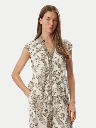Only Hemd Misa Leya 15373649 Creme Regular Fit