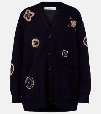 Max Mara Cardigan Gioire aus Wolle und Kaschmir