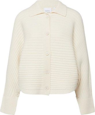 Comma Cardigan Strickjacke Strick-Cape mit Fledermaus&auml;rmeln und Knopf-Details