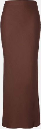 Brunello Cucinelli Maxirock aus Twill