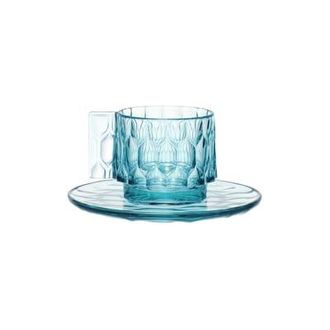 Kartell Tasse à café Jellies Family - Bleu - Technopolymère thermoplastique - Designer Patricia Urquiola