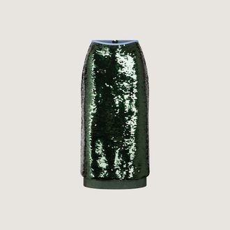 SOEUR JUPE VANILA VERT