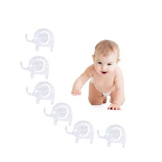 TOPBATHY Tier-Elefanten-babyparty-Dekorationen 1 Packung Glitzer F&uuml;r Geburtstagsparty-Dekorationen Pailletten