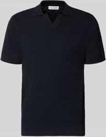 Casual Friday Regular Fit Poloshirt mit Strukturmuster Modell DYRVIK