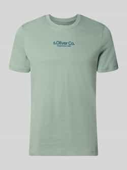 s.Oliver Red Label Regular Fit T-Shirt aus reiner Baumwolle