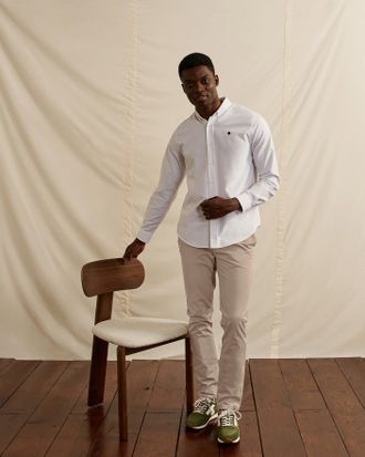 Faguo Chino beige clair coton bio