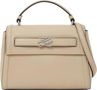 Karl Lagerfeld Crossbody Bags - K/Autograph kleine Handtasche mit oberem Tragegrif - Gr. unisize - in Braun - f&uuml;r Damen