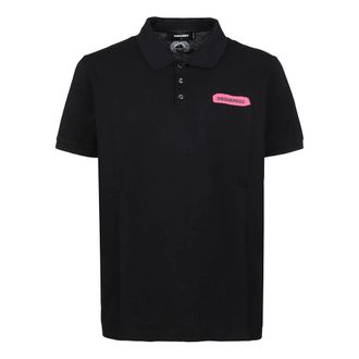 Dsquared2 Homme, Tops, Noir, Taille: XL Polo de Tennis