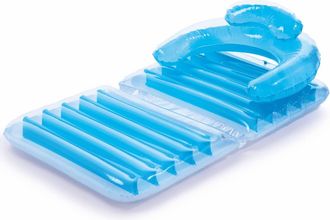 Benza Aufblasbarer und faltbarer 3-in-1 Liegestuhl Strandkorb - 2 St&uuml;ck