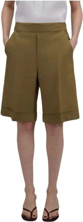 Xacus Femme, Shorts, Vert, Taille: 46 FR Bermuda n Lino