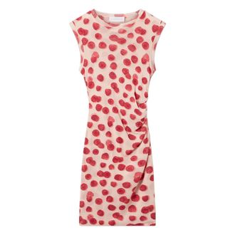Stella McCartney Raspberry Print Mesh Mini Dress - - Dresses - Damen - Rosa - XS