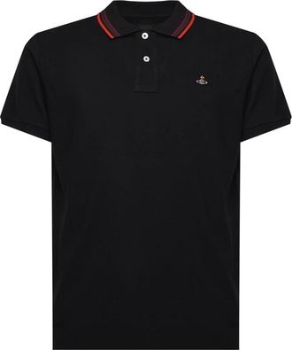Vivienne Westwood Homme, Tops, Noir, Taille: M Polo Classique